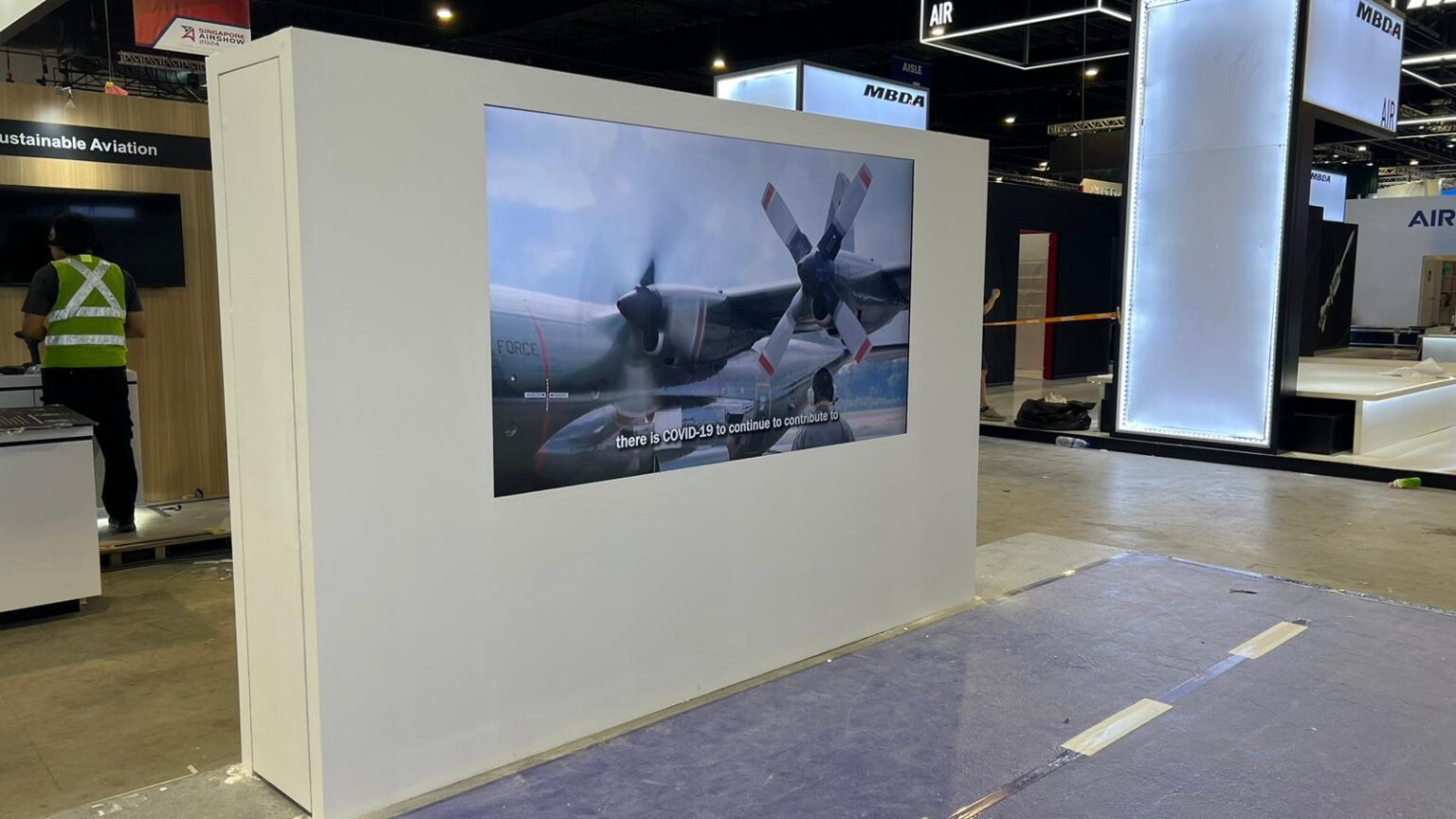 Rent LED Wall for Singapore events. High Quality & Affordable.